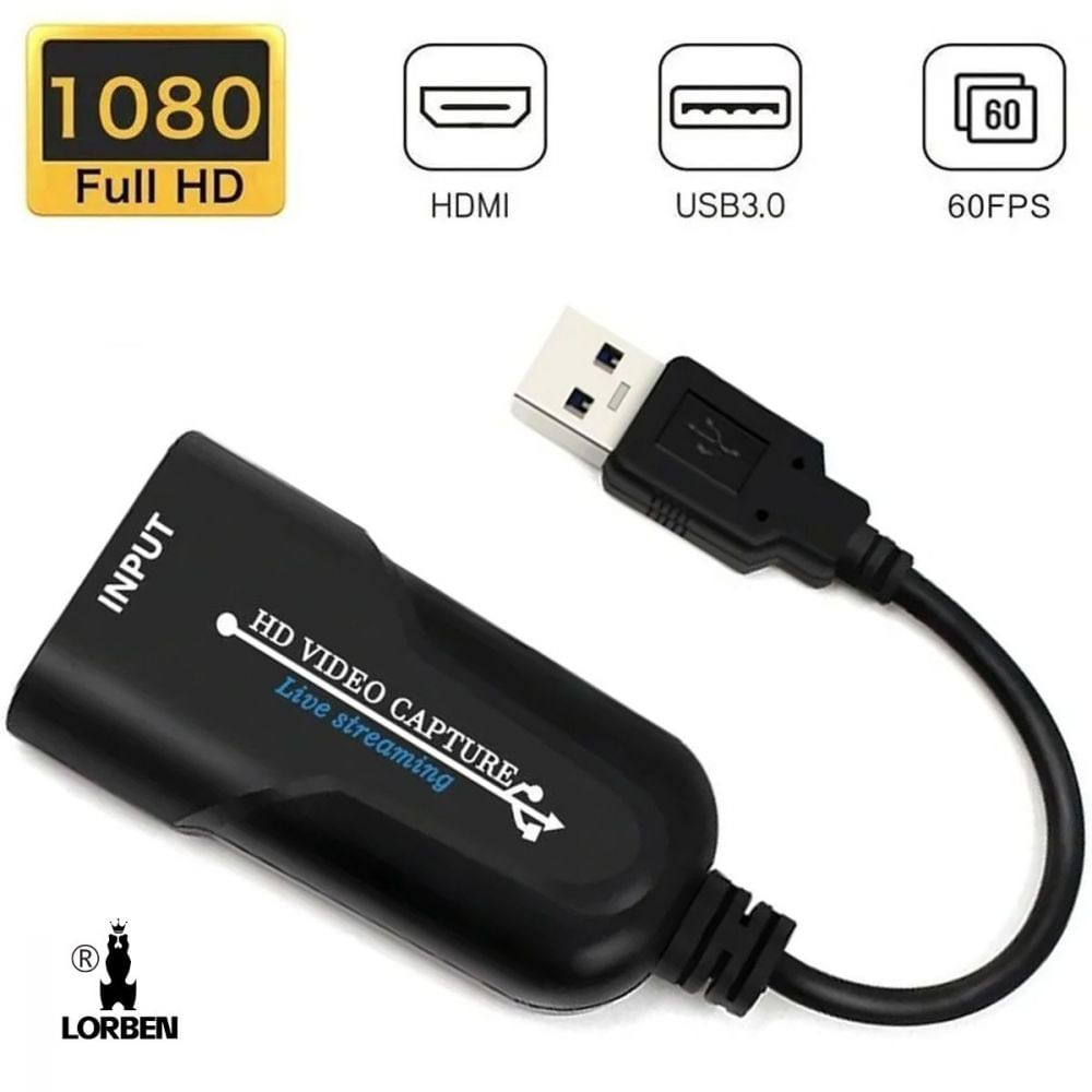 Placa de Captura de Vídeo Camlink Hdmi Usb 3.0 Full Hd 1080p ...