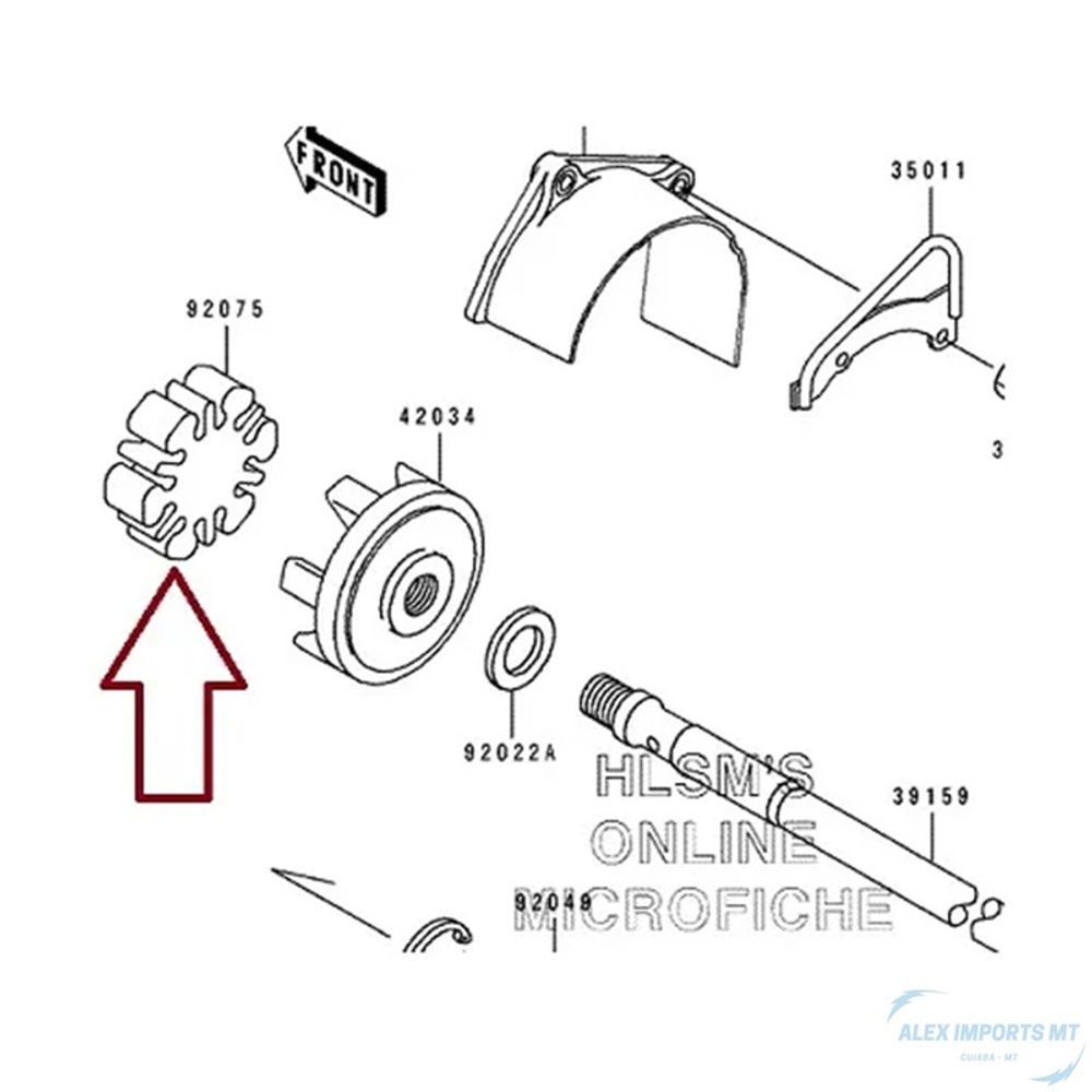 Borracha Acoplador Jet Kawasaki Ultra 150 De Jetti Squi - WebContinental