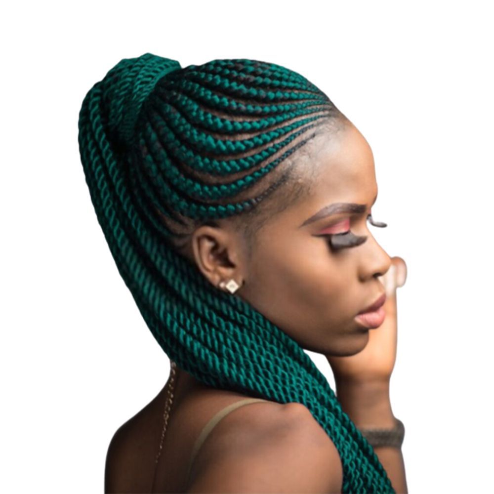 Cabelos Mega Jumbo Fibra Sintética Tranças Box Braids - WebContinental