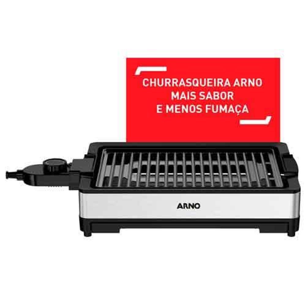 Churrasqueira Elétrica Mais Sabor E Menos Fumaça - Arno 110 ...