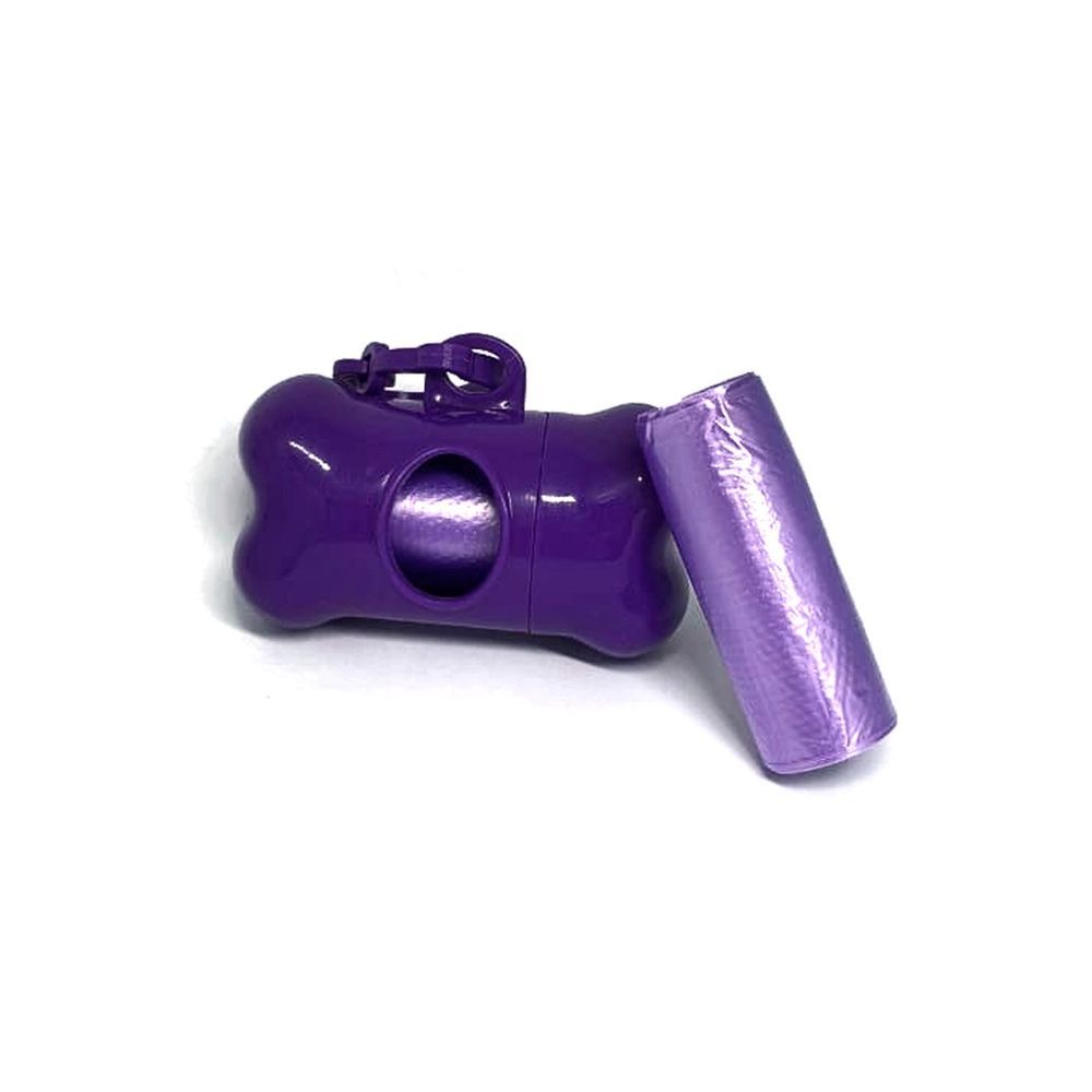 Kit Higiene Para Cachorro Coleiras Cata Caca Cor Lilás - WebContinental