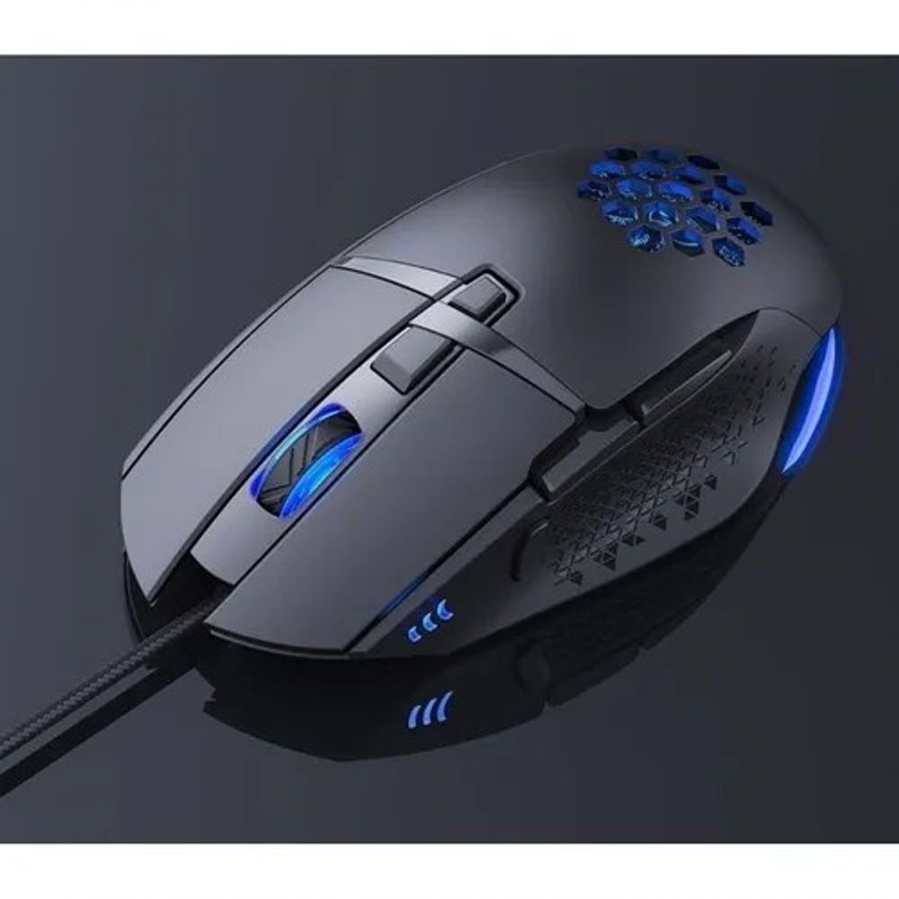 Mouse Gamer 7200 Dpi Rgb Rg-90 War Shark - WebContinental