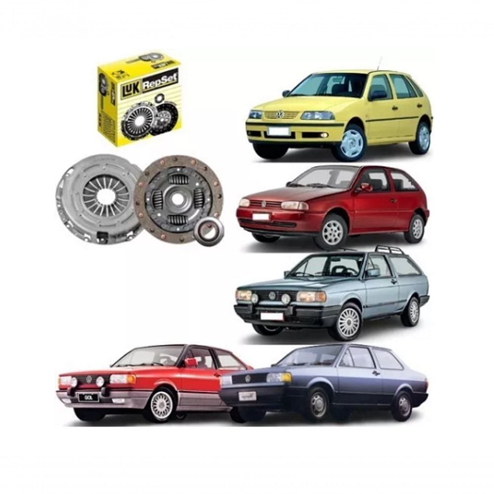 Kit Embreagem Plato/ Disco/ Rolamento 620304400 Original Luk ...