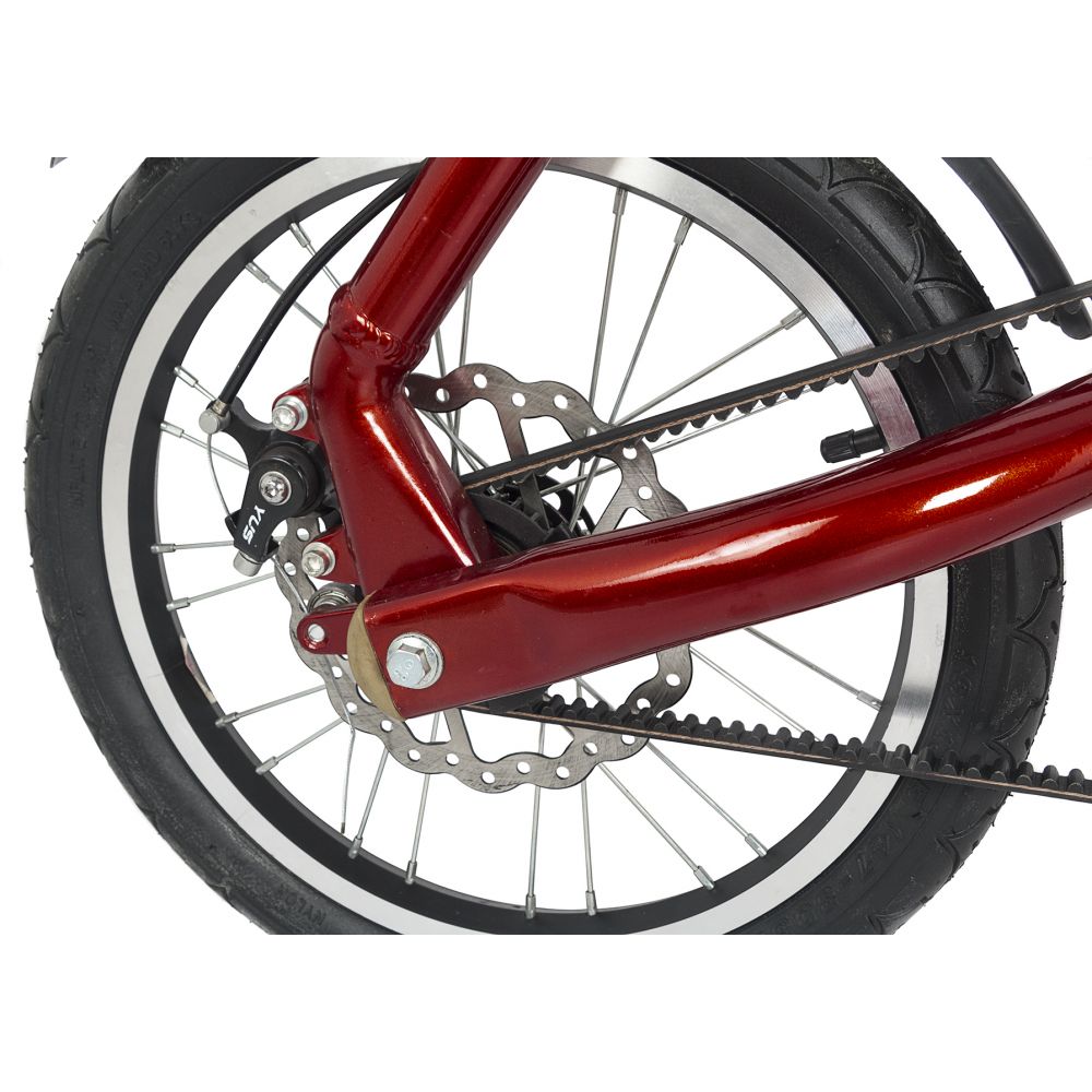 Bicicleta Dobrável Cicla Vermelha Igitop - WebContinental