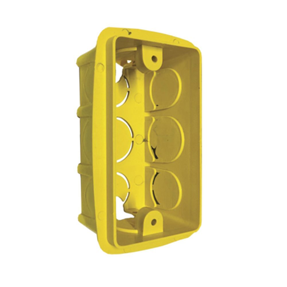 Conduite Eletroduto 50 Metros 3/4 Corrugado Com Caixa Luz 4x2 Proteçao ...