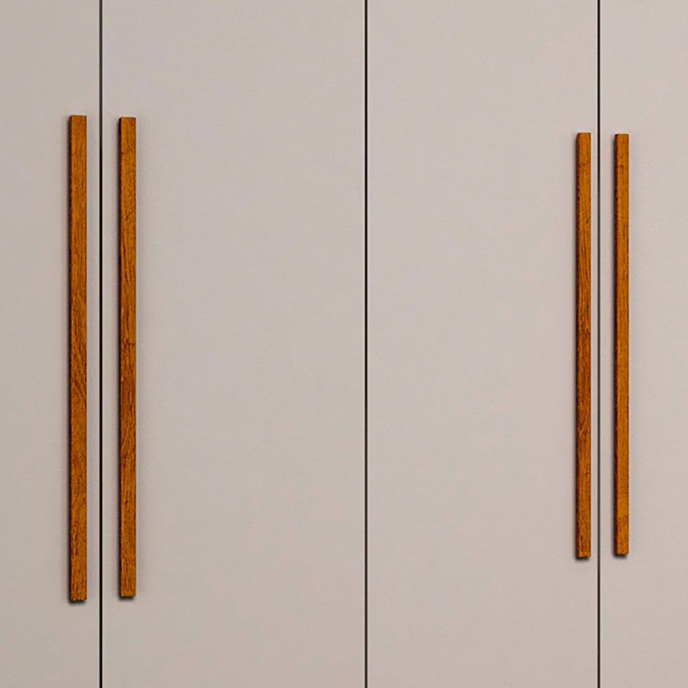 Roupeiro Orion Em Mdf Com 6 Portas E 6 Gavetas Sallêto Branco ...