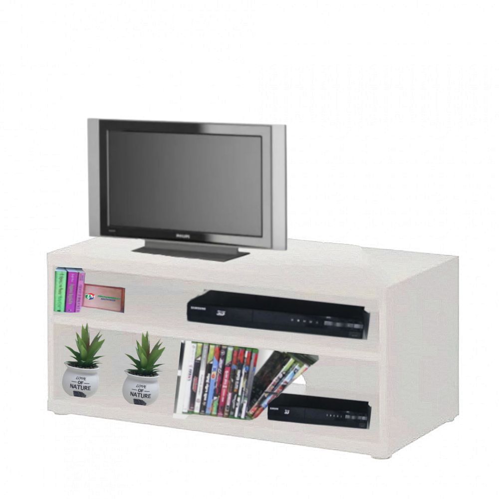 Rack Sala Branco De Chão Para Tv Ate 32 Polegadas Em Mdf - WebContinental