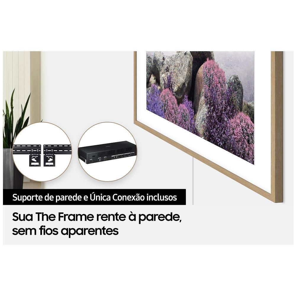 Smart Tv Samsung The Frame Qled 32" Polegadas 32ls03c Tela Matte ...