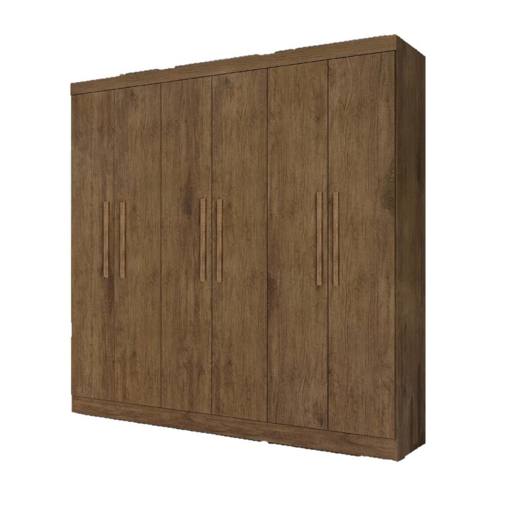 Guarda Roupa Casal 6 Portas 4 Gavetas Malibu New J&a Móveis Jequitiba ...