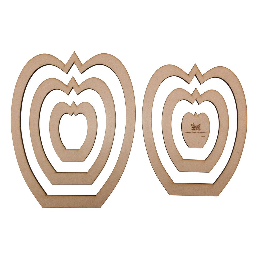 Gabarito Flor Gigante Mdf F019 - WebContinental