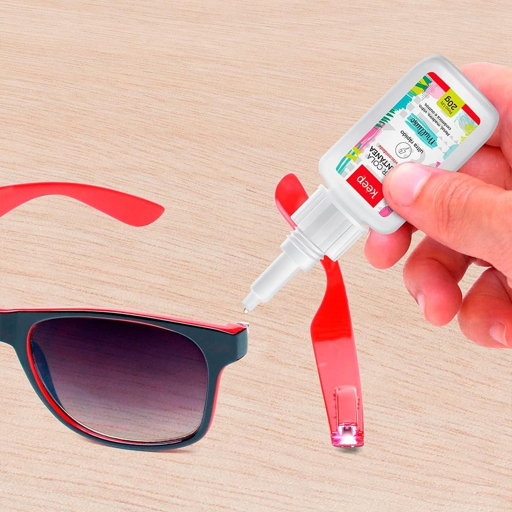 Cola Instantanea Multiuso Alta Viscosidade 20g Keep Preto - WebContinental