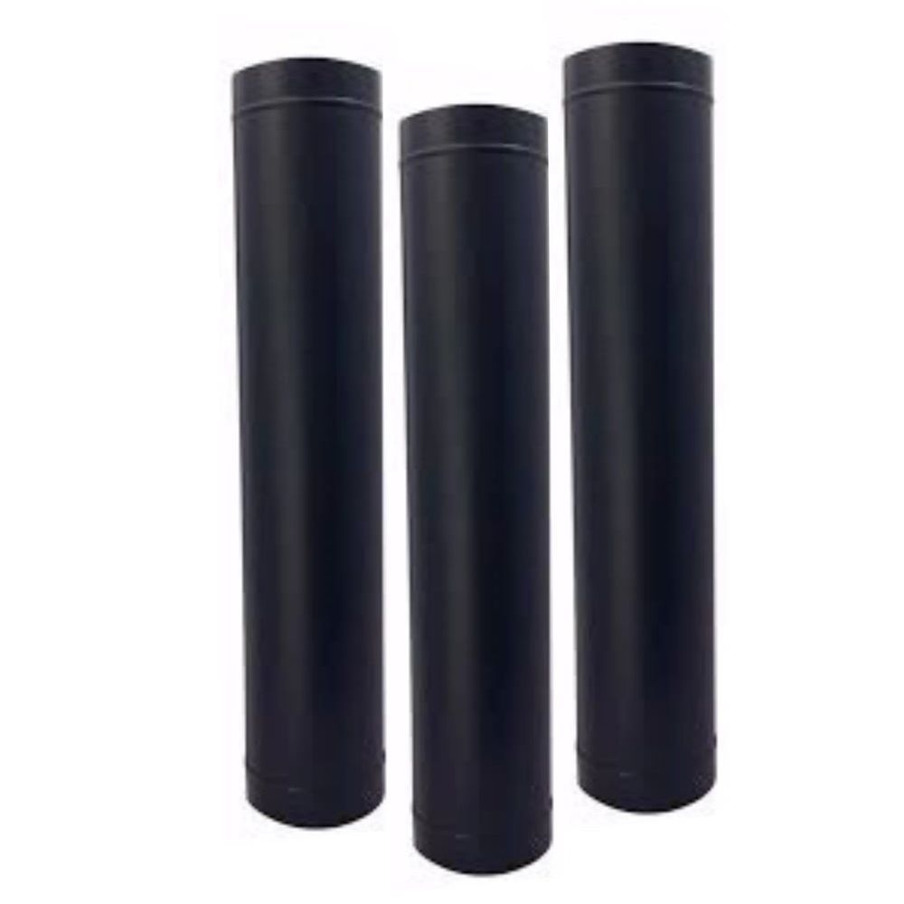 Churrasqueira Completa Preta 3Dutos S/ Vidro Grill Giratório ...