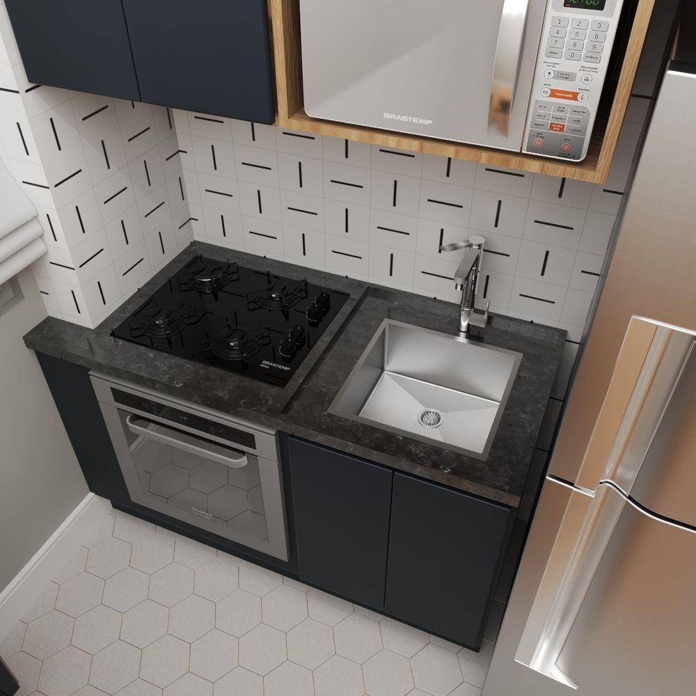 Cuba Tanque Inox 40X40 Duplo Lavatorio Gourmet - WebContinental