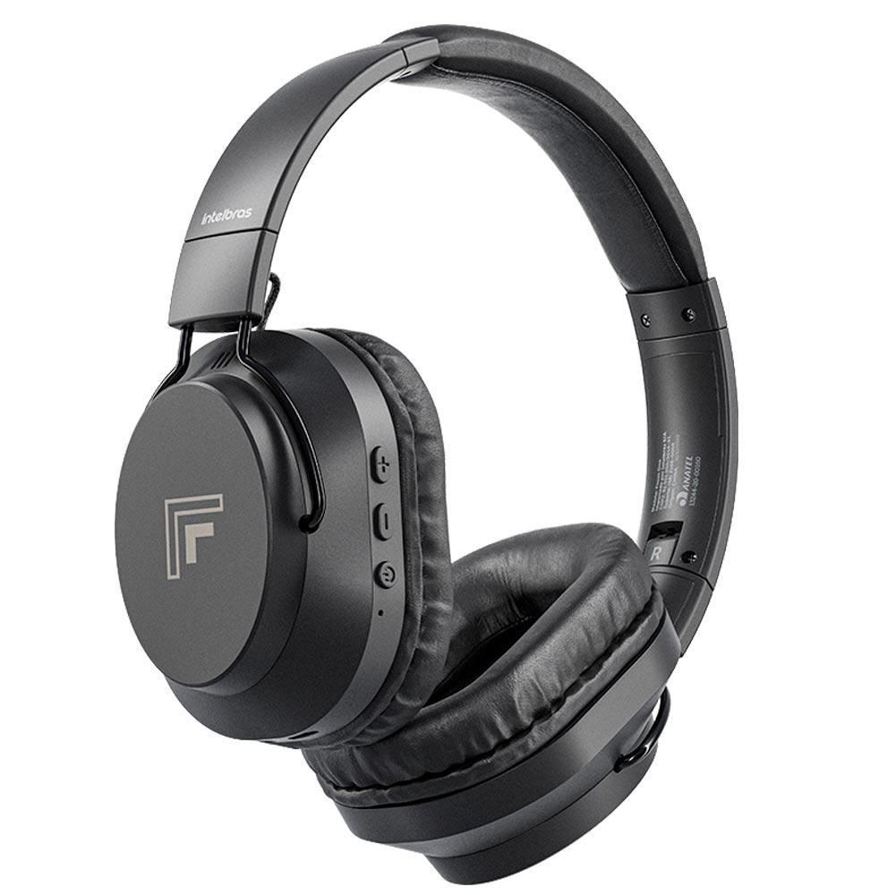 Fone De Ouvido Sem Fio Intelbras Focus One Headset Preto Bluetooth ...