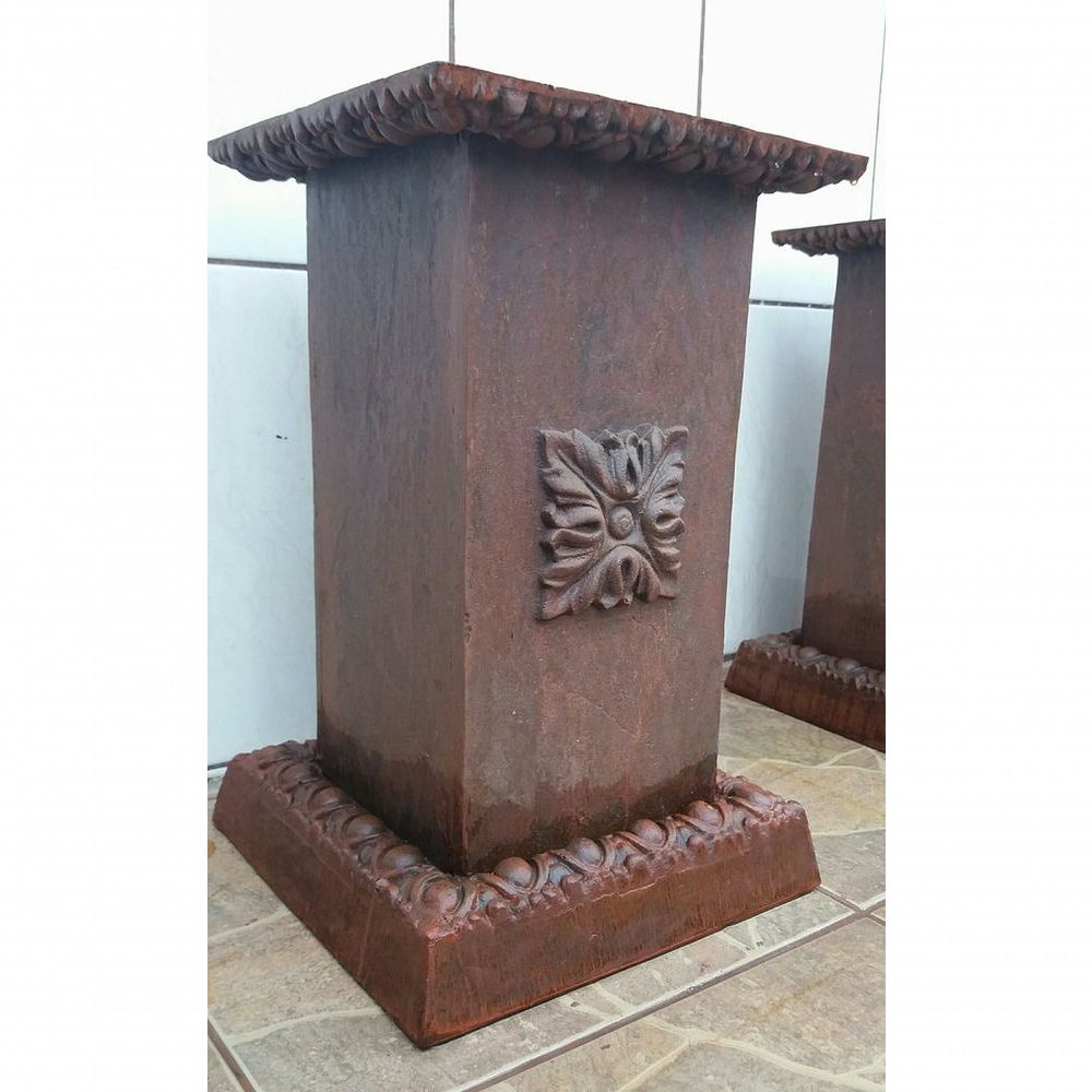 Base Para Vaso Ferro Fundido Pronto Artes - WebContinental