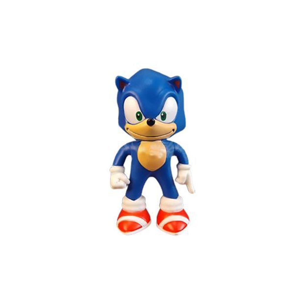 Kit Boneco Sonic Azul Articulado 15Cm + Caneca 350Ml Nº3 - WebContinental