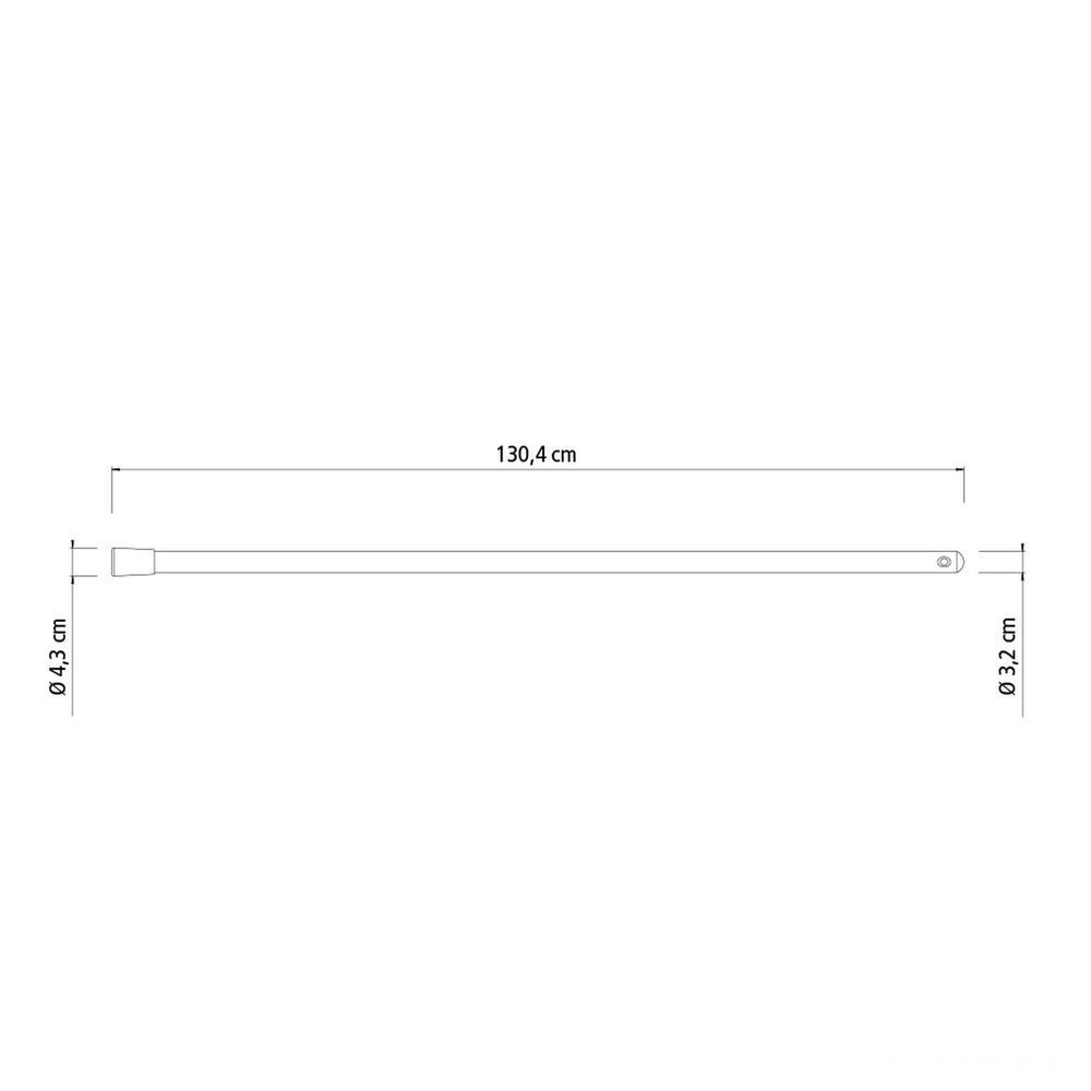 Cabo Redondo Para Enxada Tramontina Em Madeira 130 Cm Tramontina ...