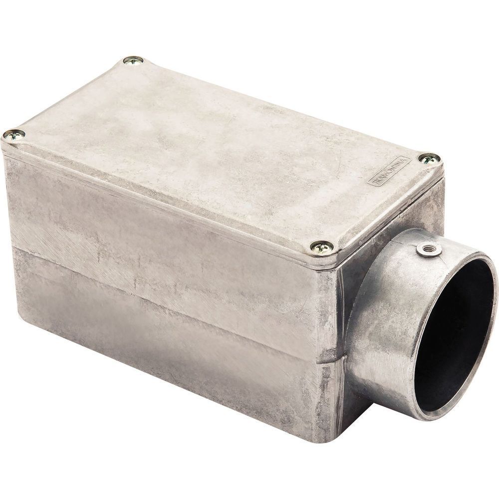 Condulete Fixo 2 Polegada Tipo E Tramontina Com Tampa E Sem Rosca ...