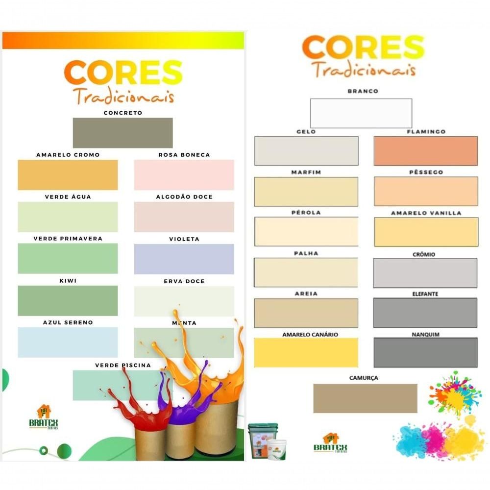 Tinta Emborrachada Para Parede 3,6 Litros Em Tons Patéis Marfim ...