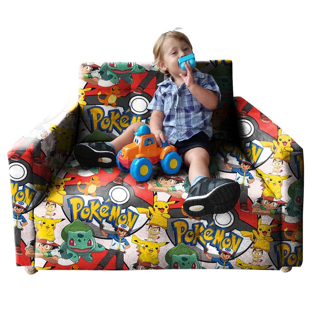Sofa Infantil Dino Cor Pokemon - WebContinental