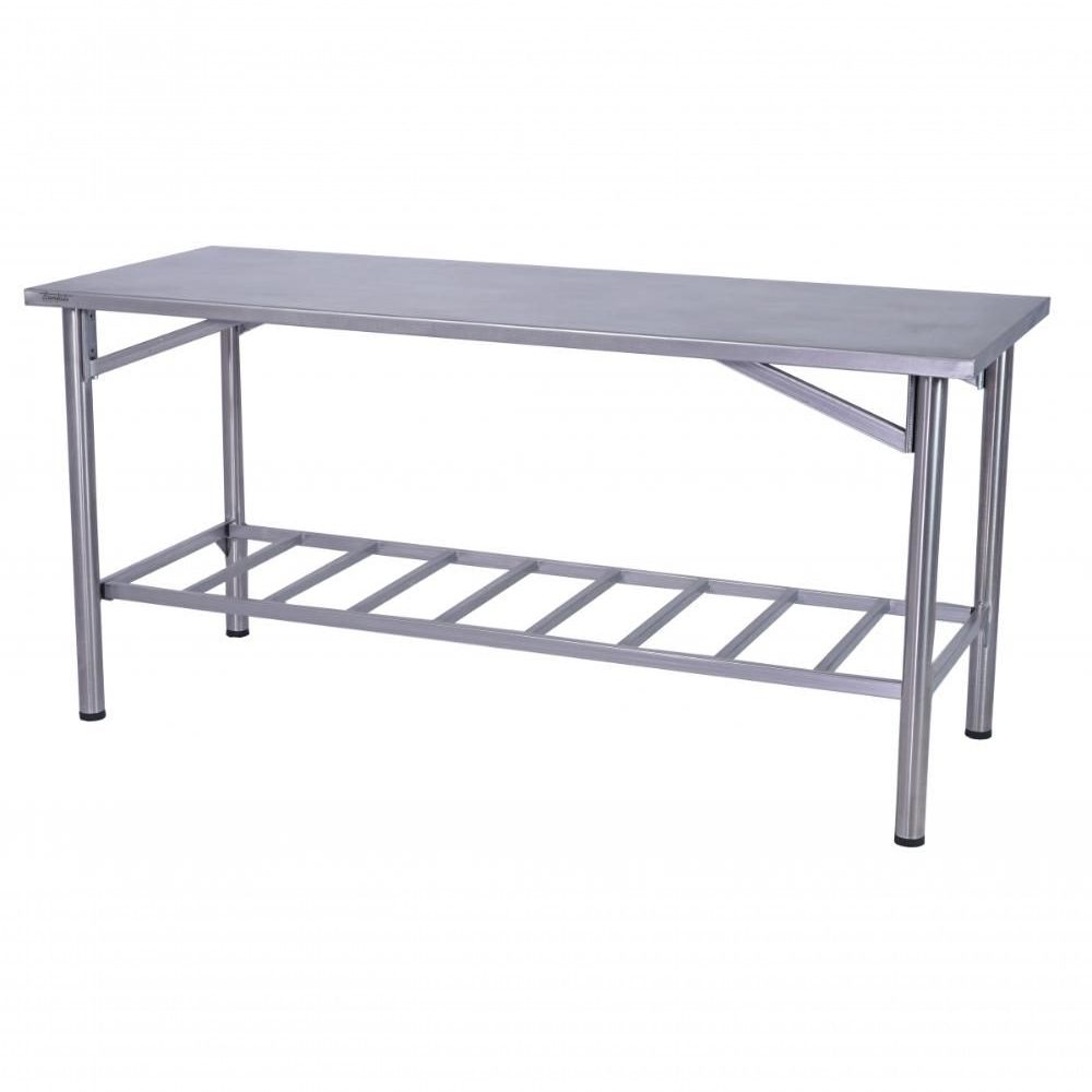 Mesa De Manipulação Benfati Inox 304 100x70cm Paneleiro Gradeado Tb 2 ...