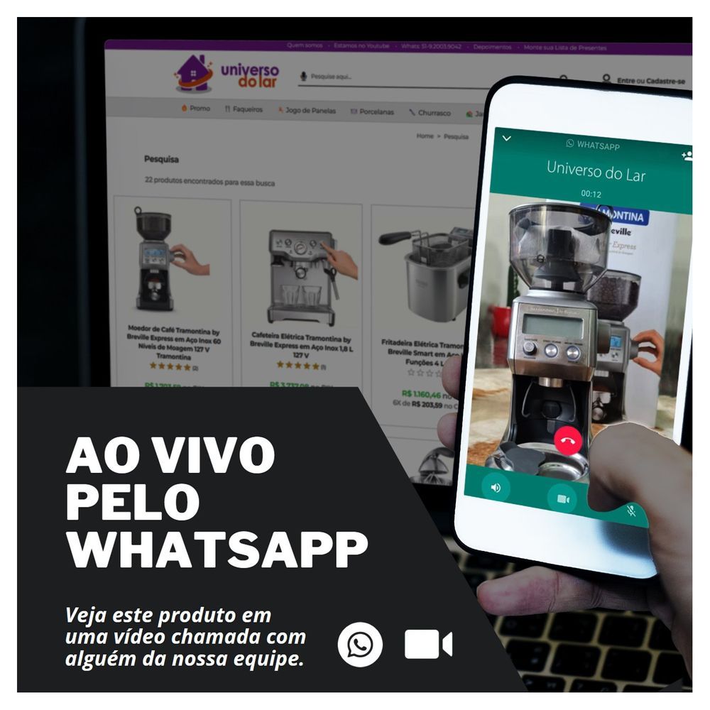 Combo Kit Cafeteira Express + Moedor De Grãos De Café Elétrico By ...