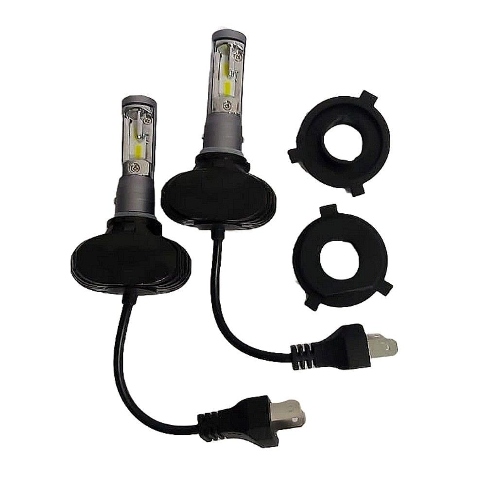 Kit Lâmpada Super Ultra Led 55w 12v-24v 6000k 8200 Lumens H3 ...