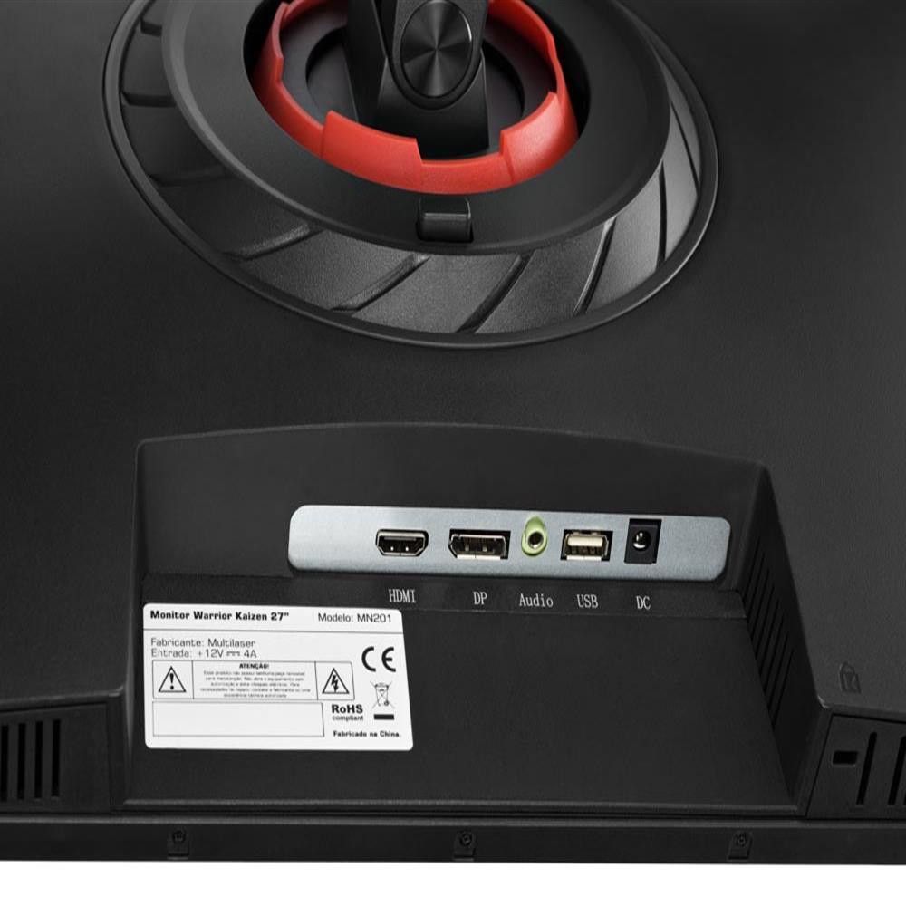 Monitor Gamer 27 Polegadas Full Hd Mn201 Preto Bivolt - WebContinental