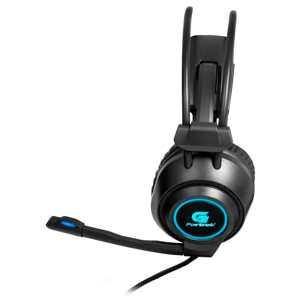 Headset Gamer Fortrek Vickers, Rgb, Conector P2 Mic, Fone, Adap. P3 ...