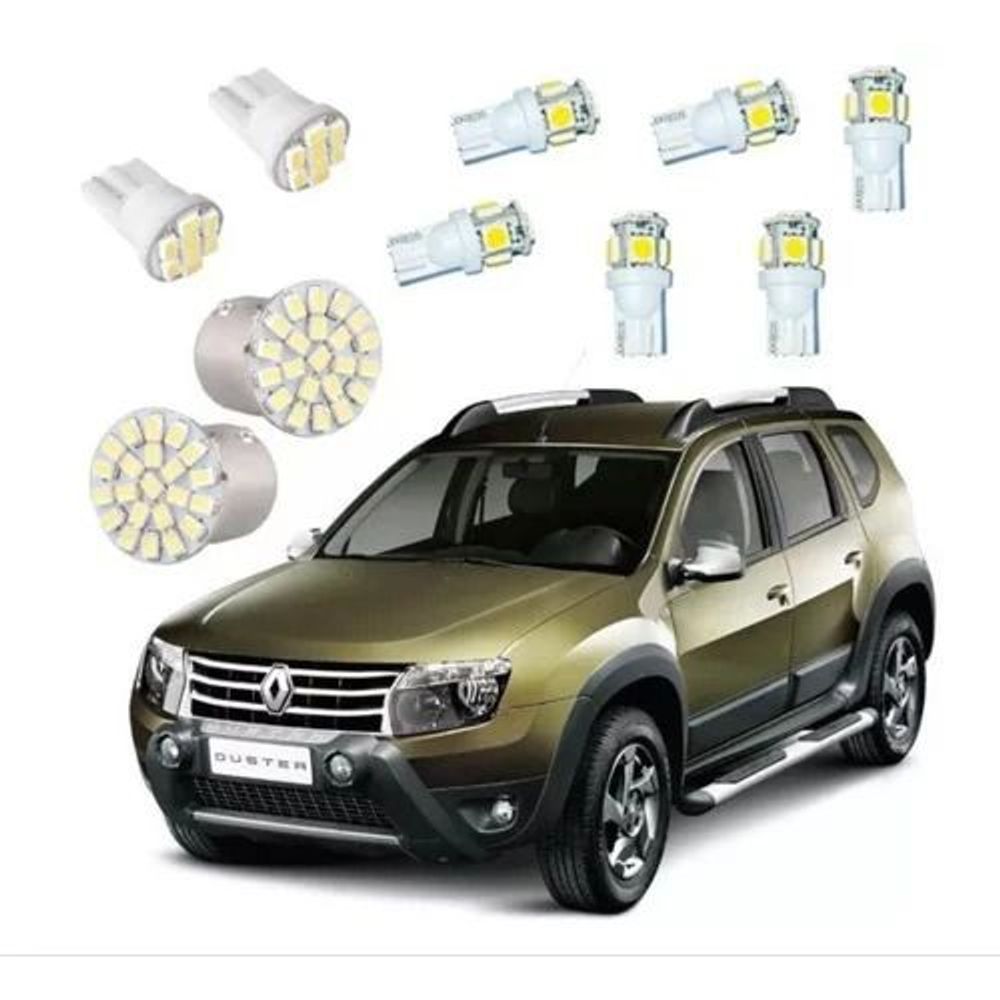 Kit De Lampadas Led Renault Duster - WebContinental