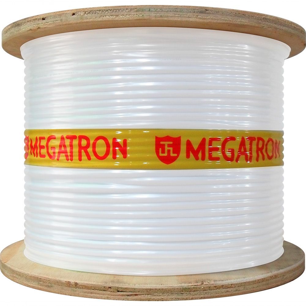 Cabo Coaxial Rf 0,4-2,5 + Bip 2X26Awg Bobina 300M Br Megatro ...