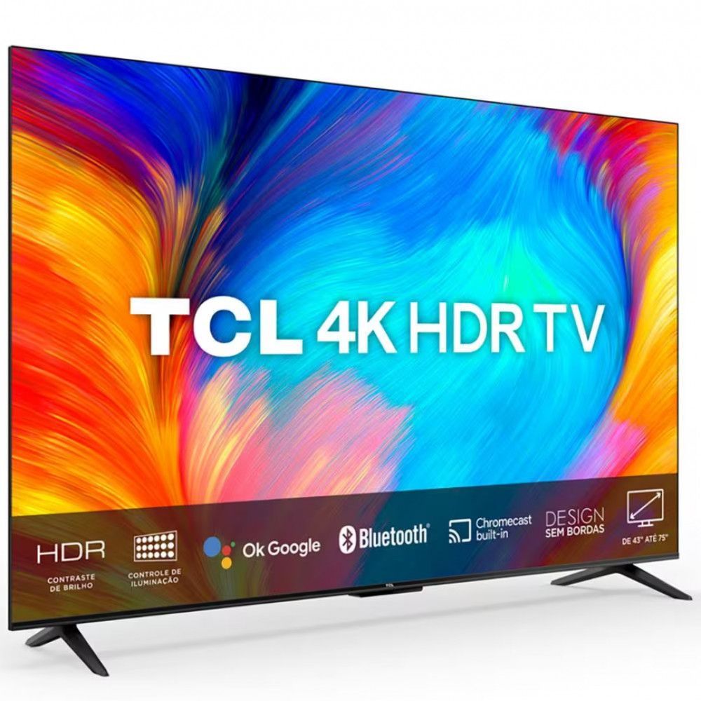 Smart Tv Led 65 4k Uhd Tcl P635 Google Tv Dolby Audio Hdr10+ Wifi Dual ...
