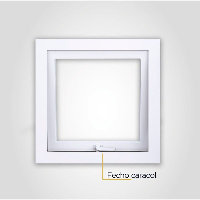 Janela Maxim-ar Pvc 60x60cm Multilit Branco - WebContinental