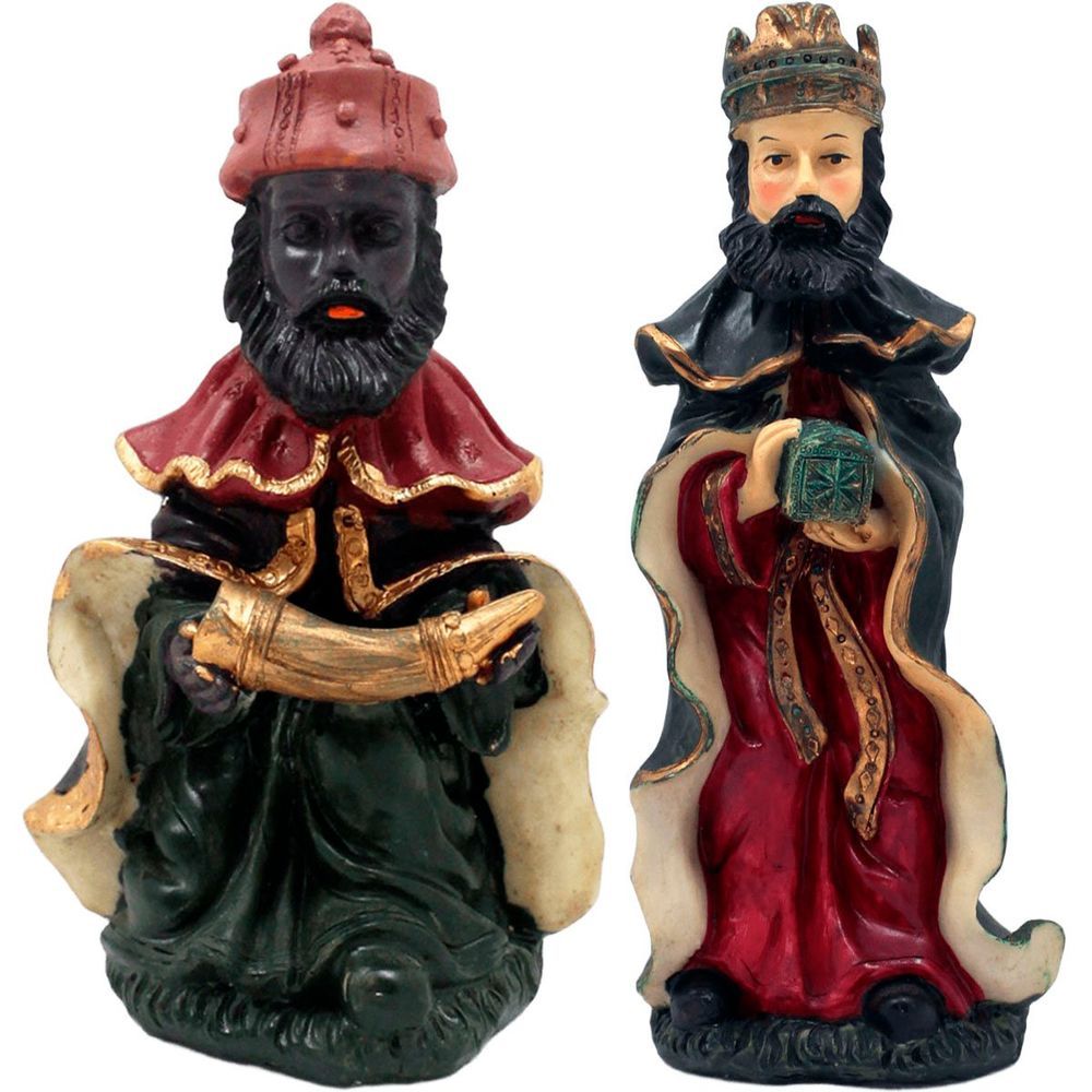 Presépio Natalino Estatueta Nascimento De Jesus Com 11 Peças ...