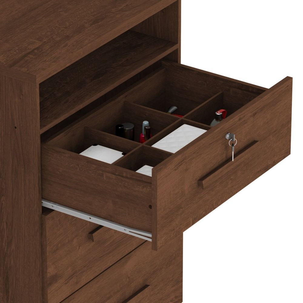 Cômoda Primordial Max Mdp 4 Gavetas Jacarandá - WebContinental