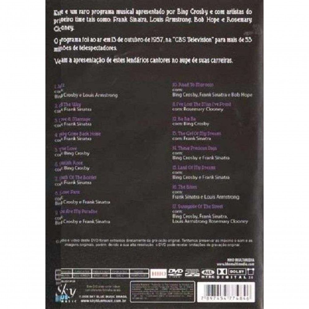 Dvd Legendary Crooners - A Rare Performance - WebContinental