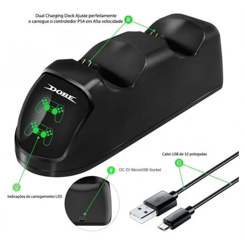 Dobe dual charging dock ps4 store