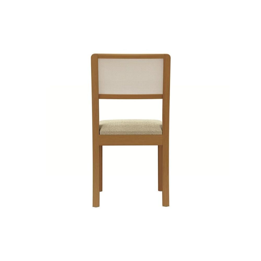 Kit 2 Cadeiras De Cozinha Alice Madeira Maciça 2cmm006ca 2un Carvalho ...