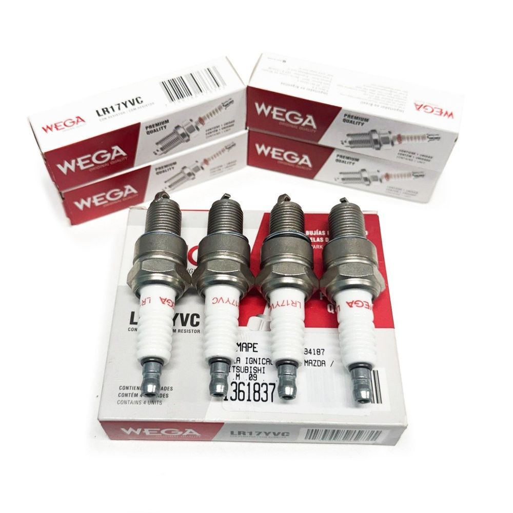 Jogo De Vela De Ignição Empilhadeira Motor Mazda Hyster Yale Ou ...