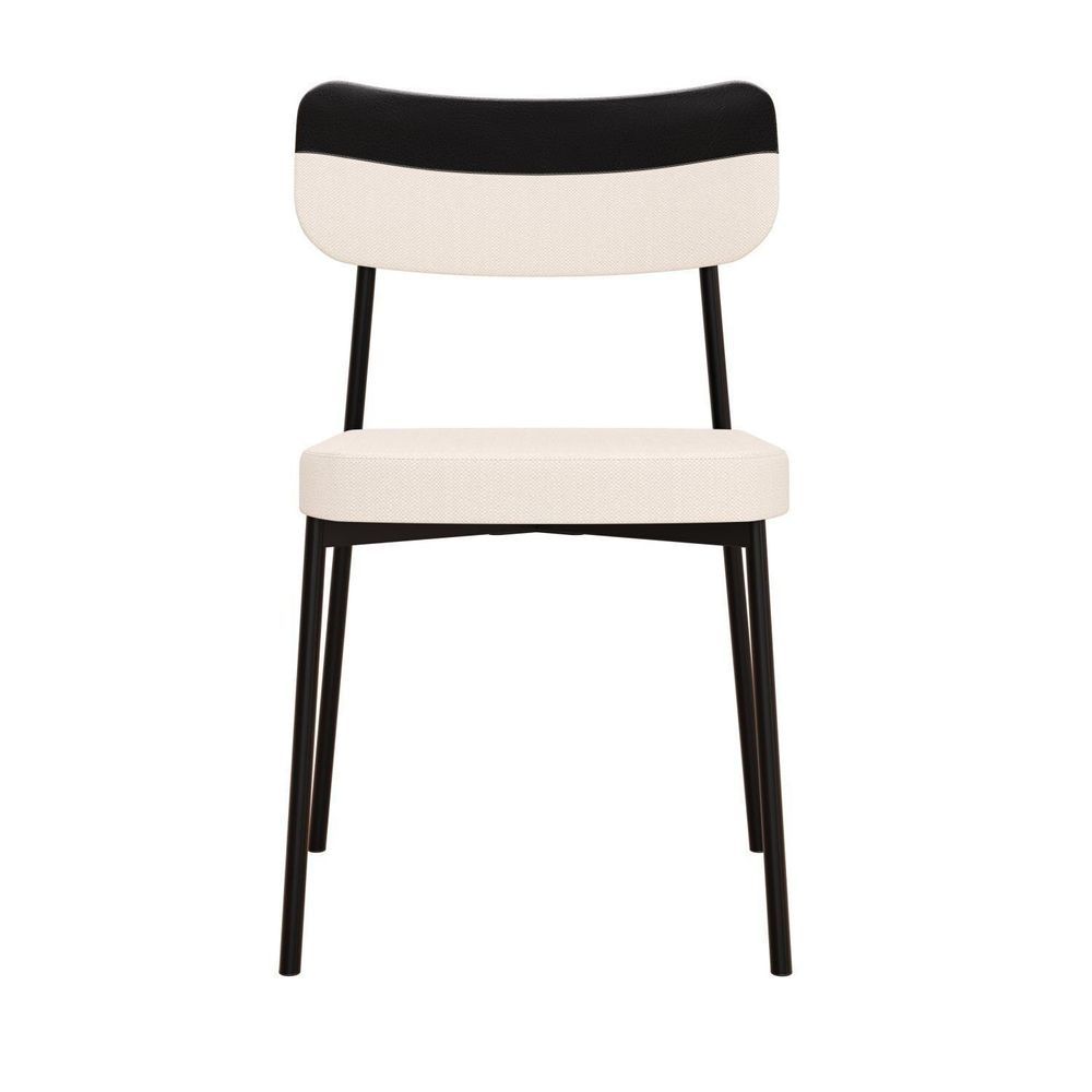 Kit Com 2 Cadeiras Para Sala De Jantar Mona Yescasa Palha Corriente ...