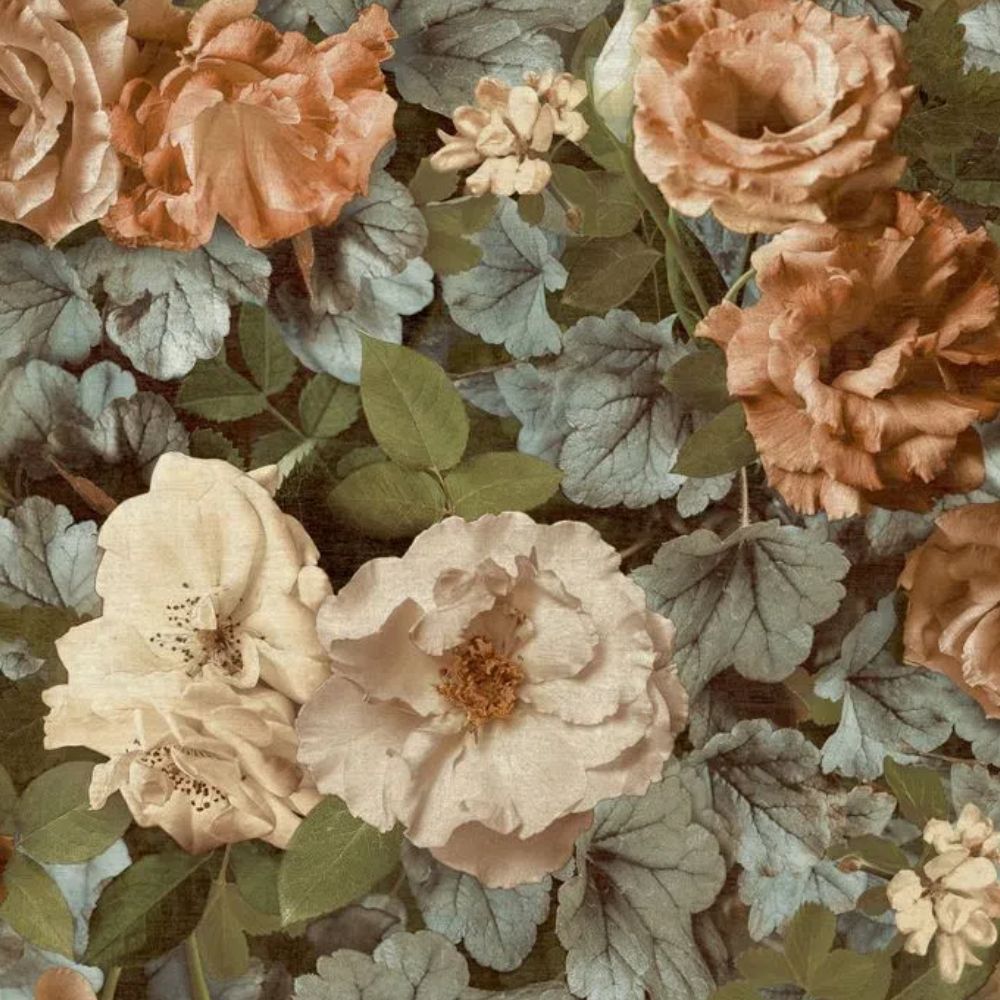 Papel De Parede Wanderlust Floral Amarelo Wl2101 - WebContinental