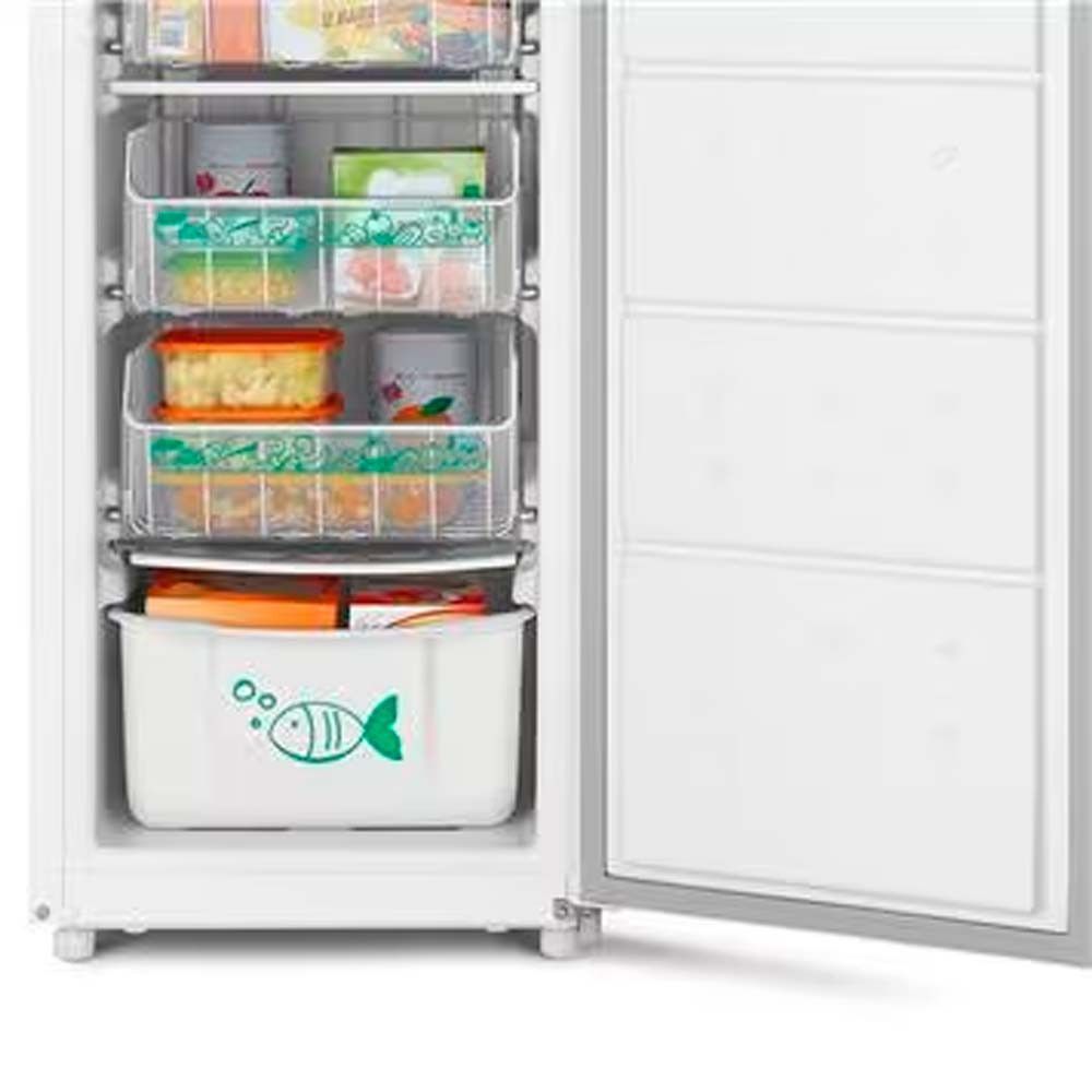 Freezer Vertical Consul Slim 200 CVU20G 142 Litros Branco 110V ...